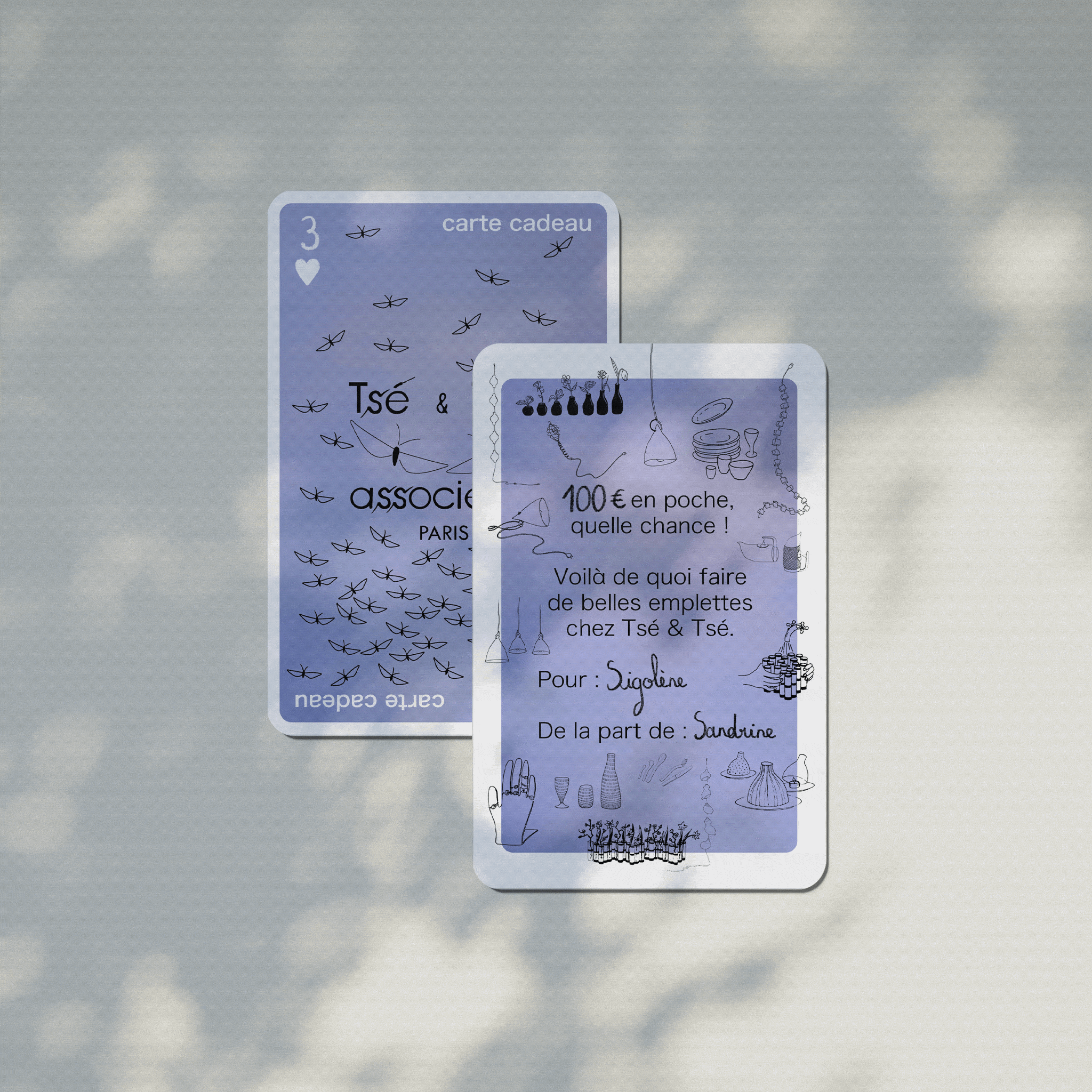 La carte cadeau Tsé & Tsé